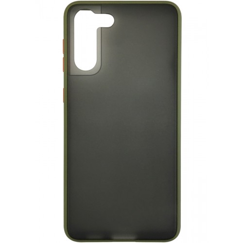 Samsung Galaxy S21 Plus Smoke Transparent Twotone Green | Cellaron