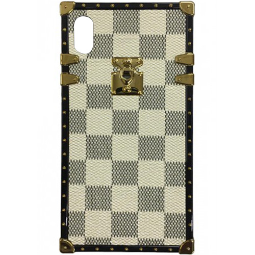 iPhone XR Box Square Checker Case Light | Cellaron