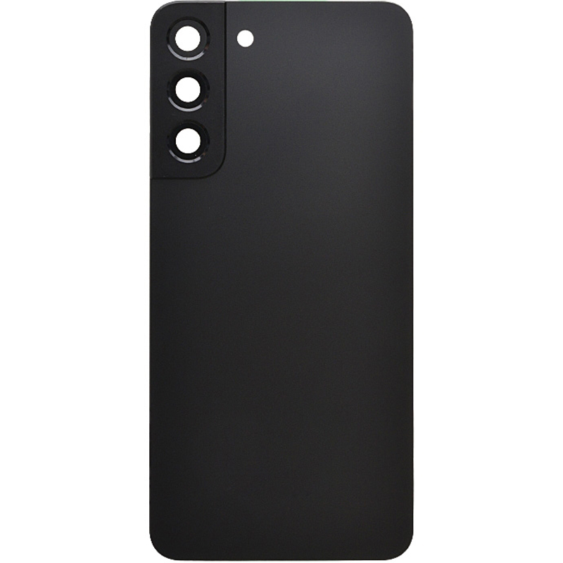 Back Glass Samsung Galaxy S22 with Camera Lens Phantom Black | Cellaron