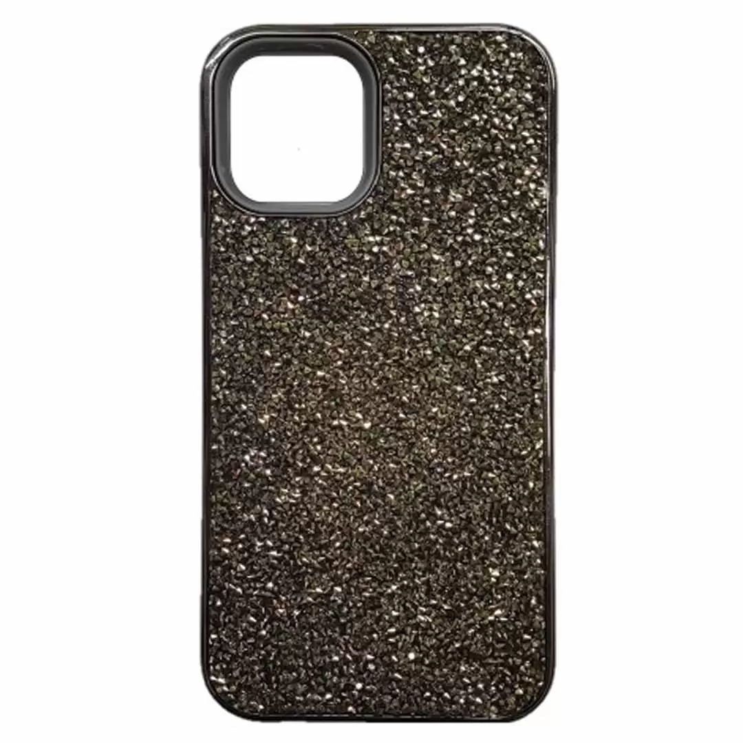 iPhone 12 Pro Max Glitter Bling Case Black | Cellaron