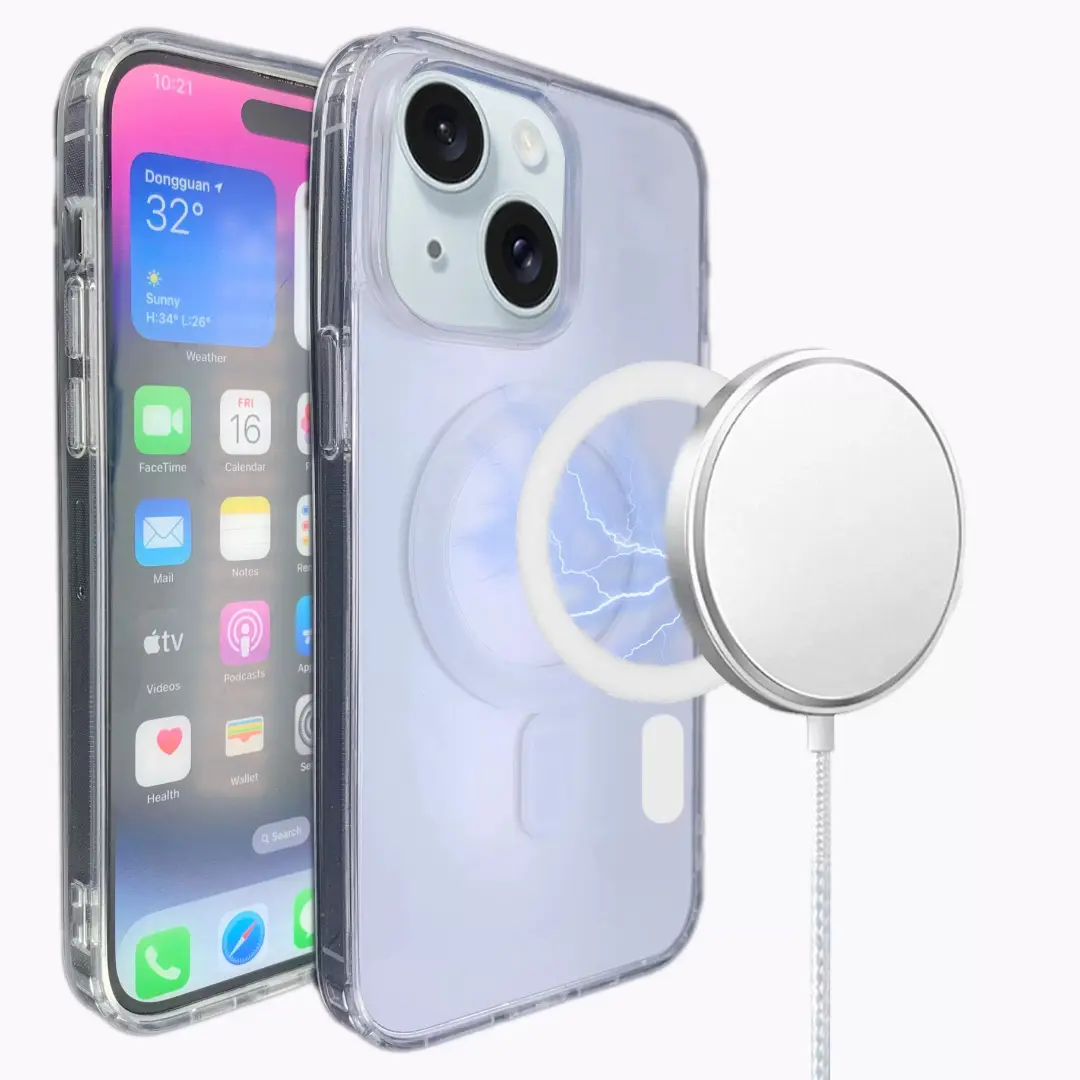 iPhone 15 Plus/iPhone 14 Plus Clear Case MagSafe Eco | Cellaron